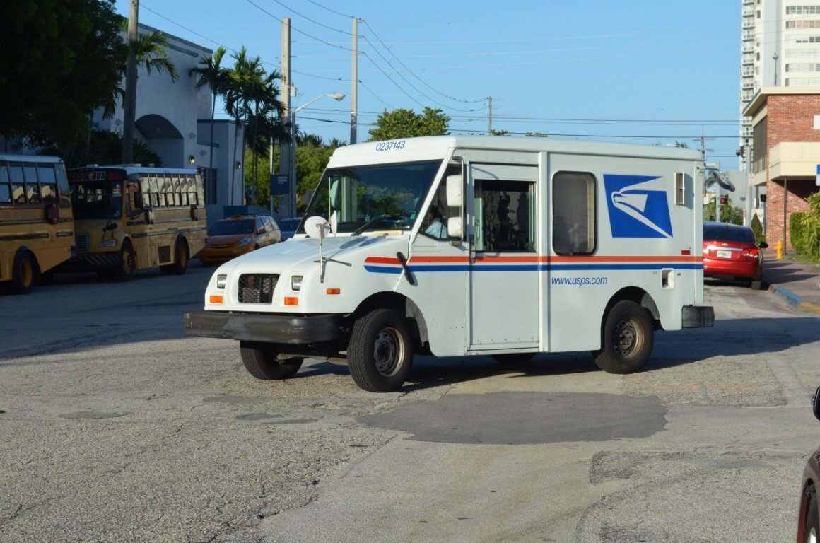 USPS. Listonosz nie puka - fleetLOG